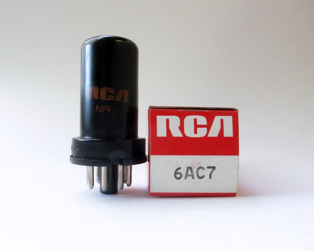 RCA 6AC7 Vacuum Tube - New Old Stock - Mint Condition - Metal Tube ...