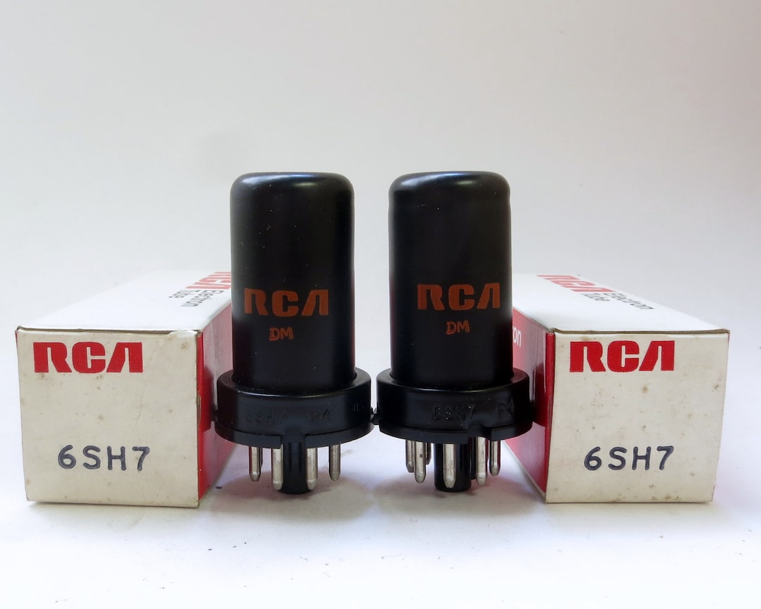 MP : RCA 6SH7 Vacuum Tubes - New Old Stock - Original Boxes - Mint ...
