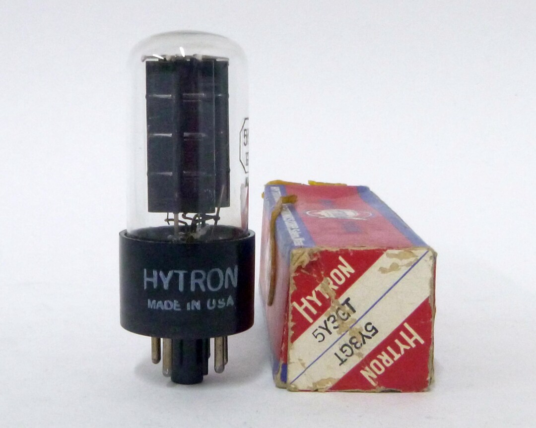 Hytron 5Y3GT Vacuum Tube - New Old Stock - Original Box - 5Y3 - Etsy