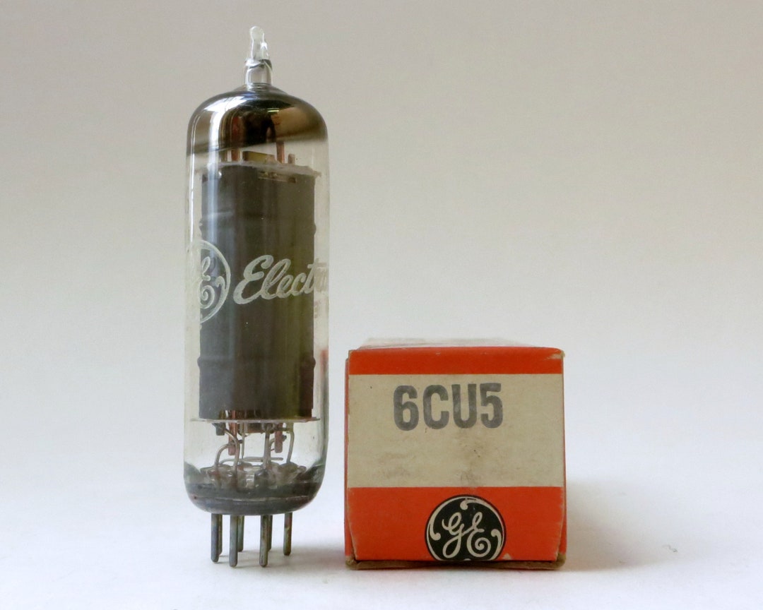 GE 6CU5 Vacuum Tube - New Old Stock - Original Box - Excellent ...
