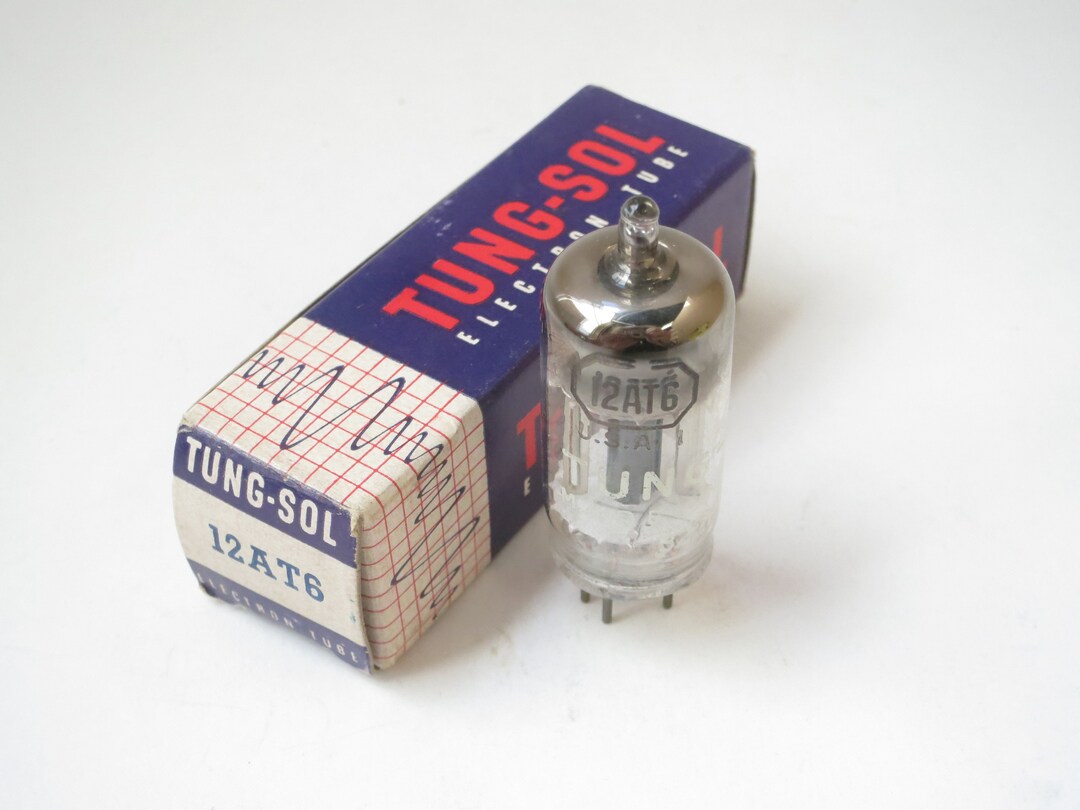 Tung Sol 12AT6 Vacuum Tube New Old Stock Original Box Excellent ...