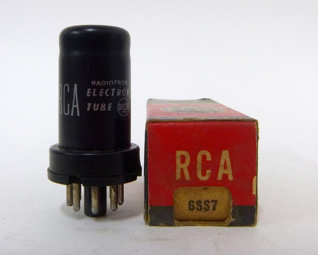 RCA 6SS7 Vacuum Tube - New Old Stock - Original Box - Excellent ...