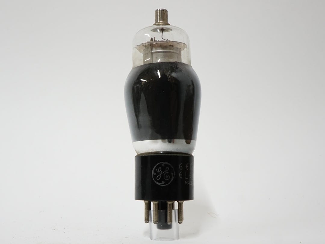 GE 6F8G Vacuum Tube - New Old Stock - Original Box - Excellent Condition - Dark Glass - General ...