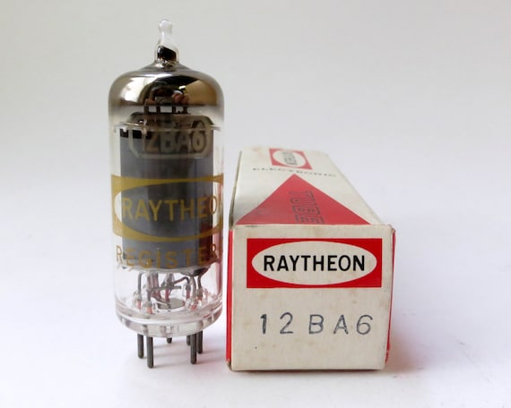Raytheon 12BA6 Vacuum Tube for All American 5 Tube Table | Etsy