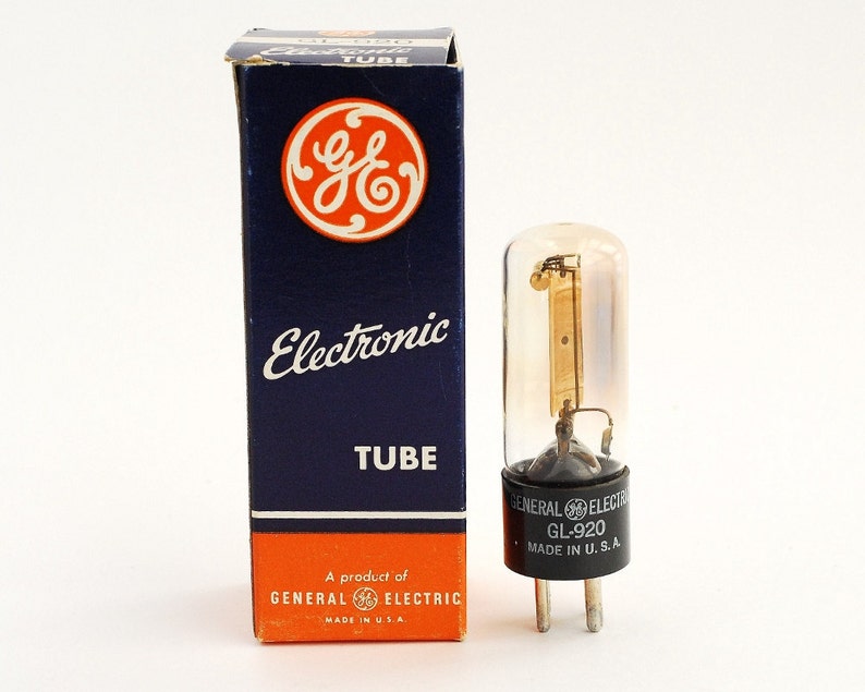 GE GL920 Red / Infrared Sensitive Gas Phototube - New Old Stock General ...