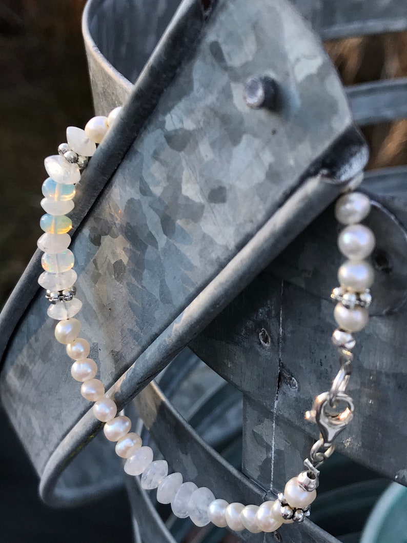 Cancer Birthstone White Smooth Rainbow Moonstone Roundel - Etsy