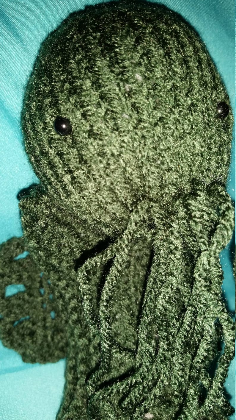 Hand-knit Cthulhu Plush - Etsy
