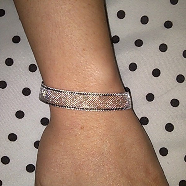 Bead Ribbon Bracelet - Etsy