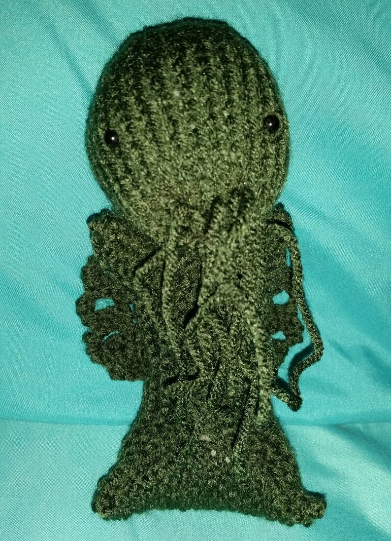 Hand-knit Cthulhu Plush - Etsy