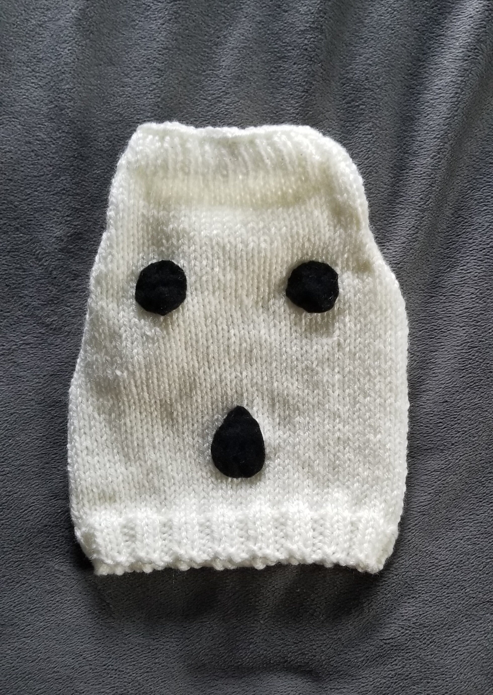Hand Knit Ghost Sweater for Kittens Small Cats and Very | Etsy