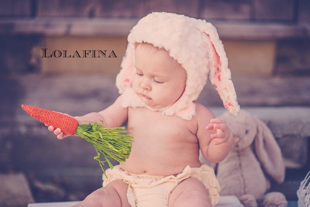 White Bunny Hat...baby Hat...rabbit Hat - Etsy