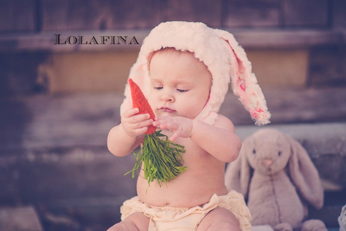 White Bunny Hat...baby Hat...rabbit Hat - Etsy