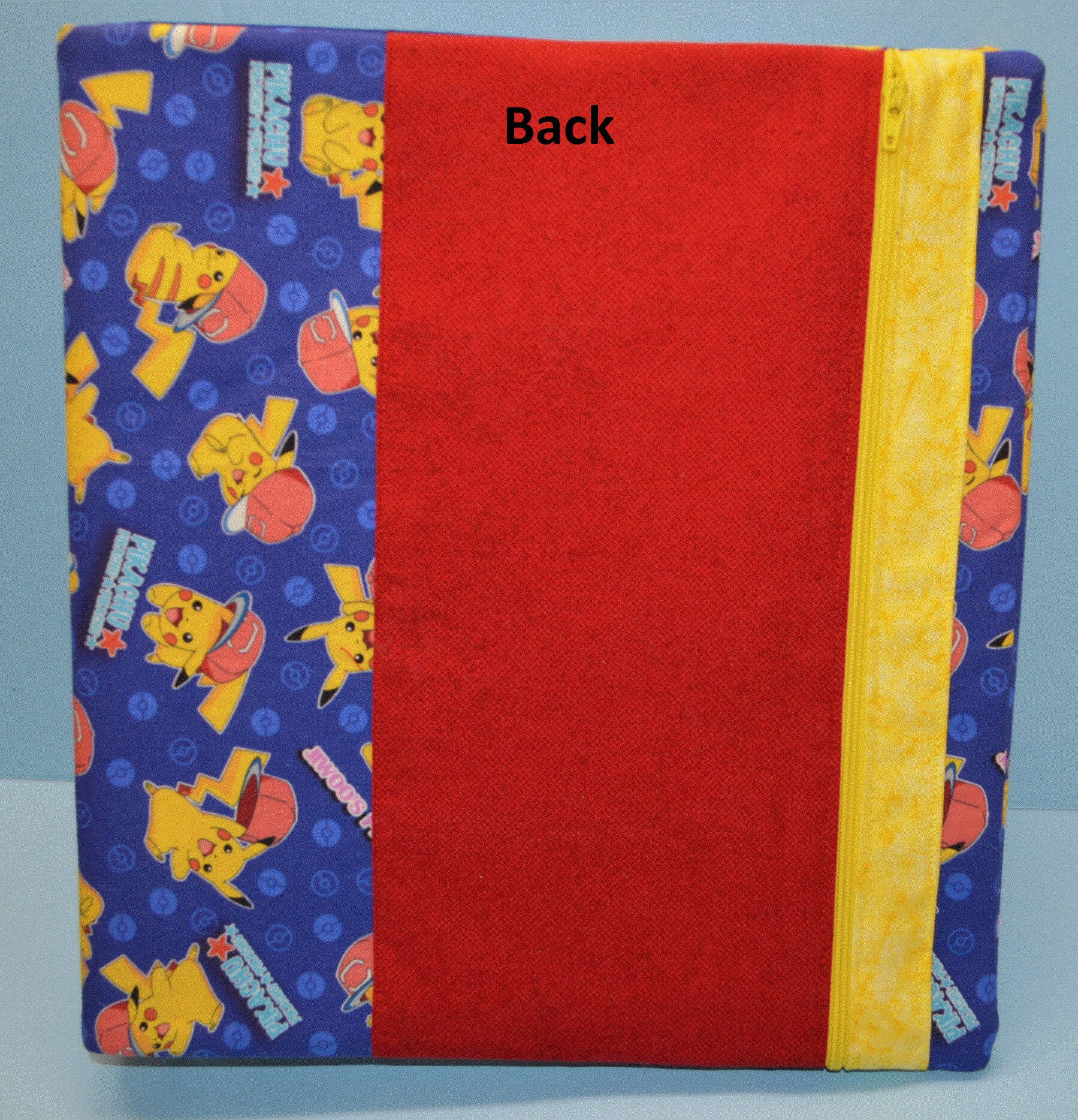 Blue Pokemon 3-Ring Padded Trading Card Binder With Zippered | Etsy