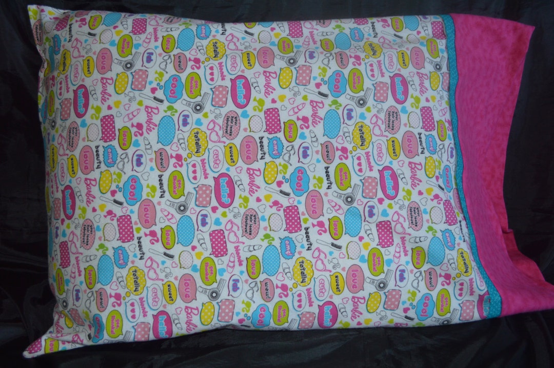Barbie Standard Sized Pillowcase - Etsy