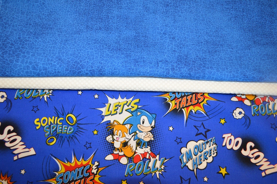 Sonic the Hedgehog Standard/queen Sized Pillowcase - Made With Official ...