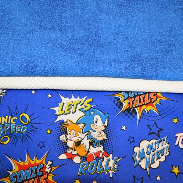 Sonic the Hedgehog Fabric - Etsy