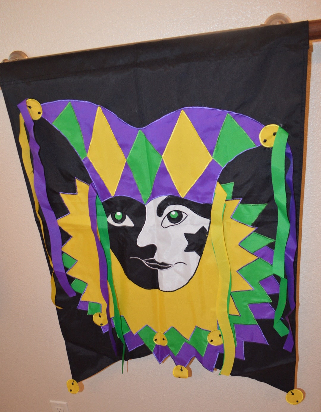 Mardi Gras Ceramic Masks & Mardi Gras Banner - Etsy