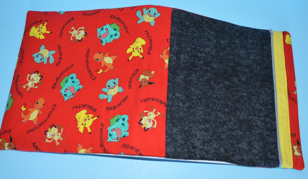Red Pokemon 3-ring Padded Trading Card Binder With Zippered Pouch - Etsy