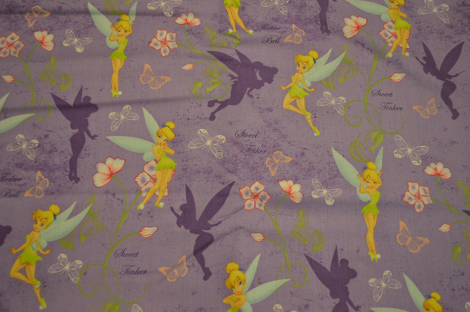 Tinkerbell Standard/queen Size and Toddler/travel Size Pillowcases - Etsy