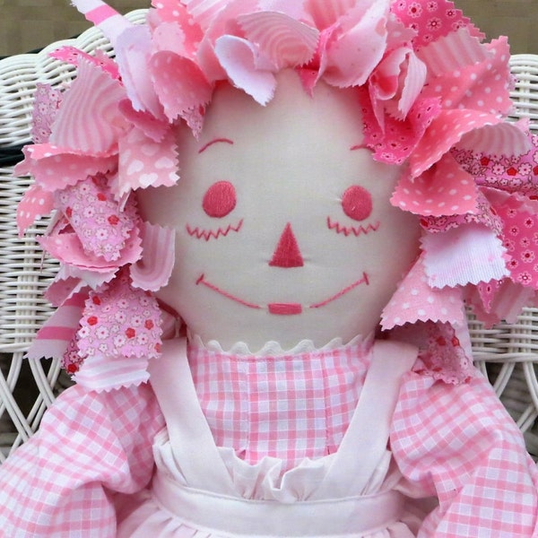Raggedy Ann Doll - Etsy