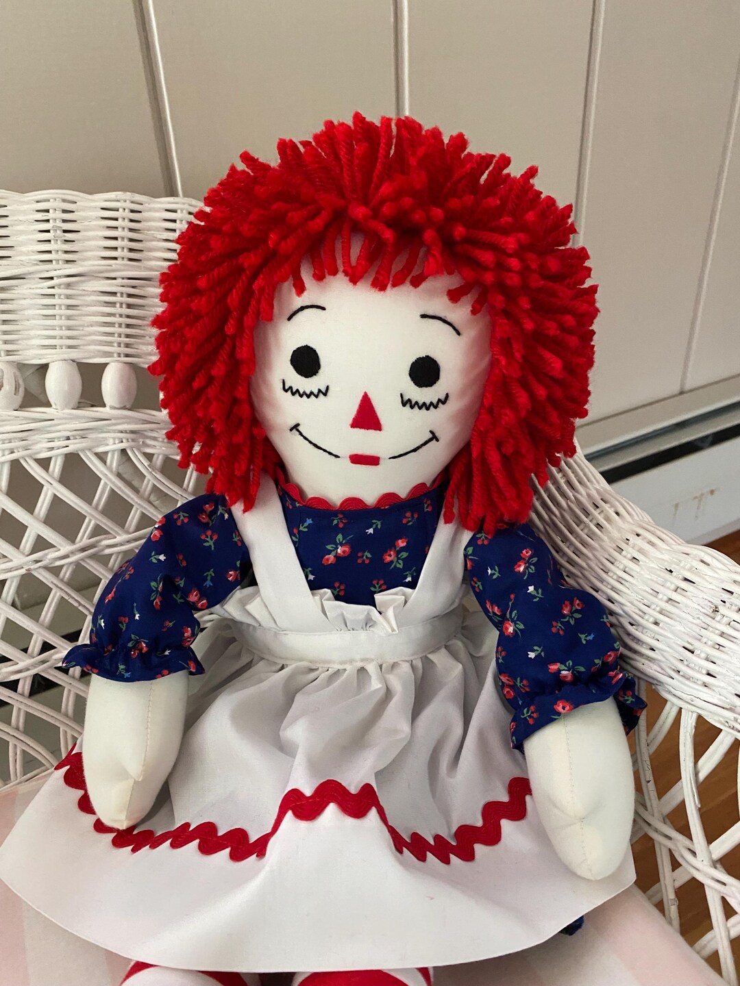 20 Inch Traditional Raggedy Ann Handmade Doll Personalized Custom Doll ...