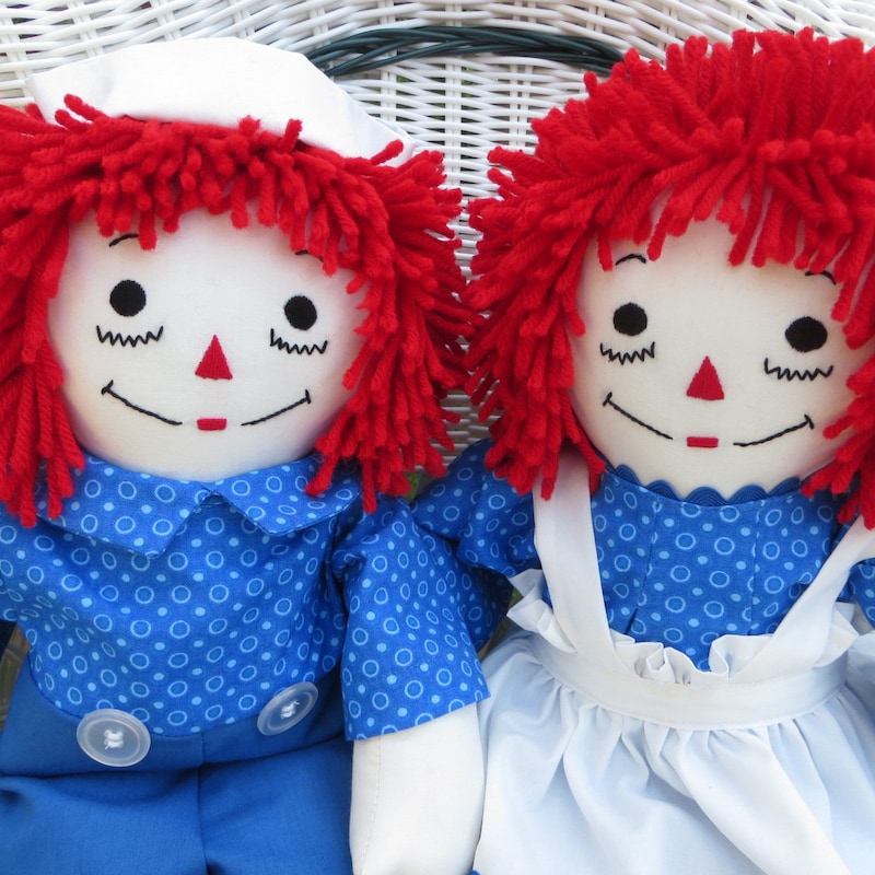 Raggedy Doll - Etsy