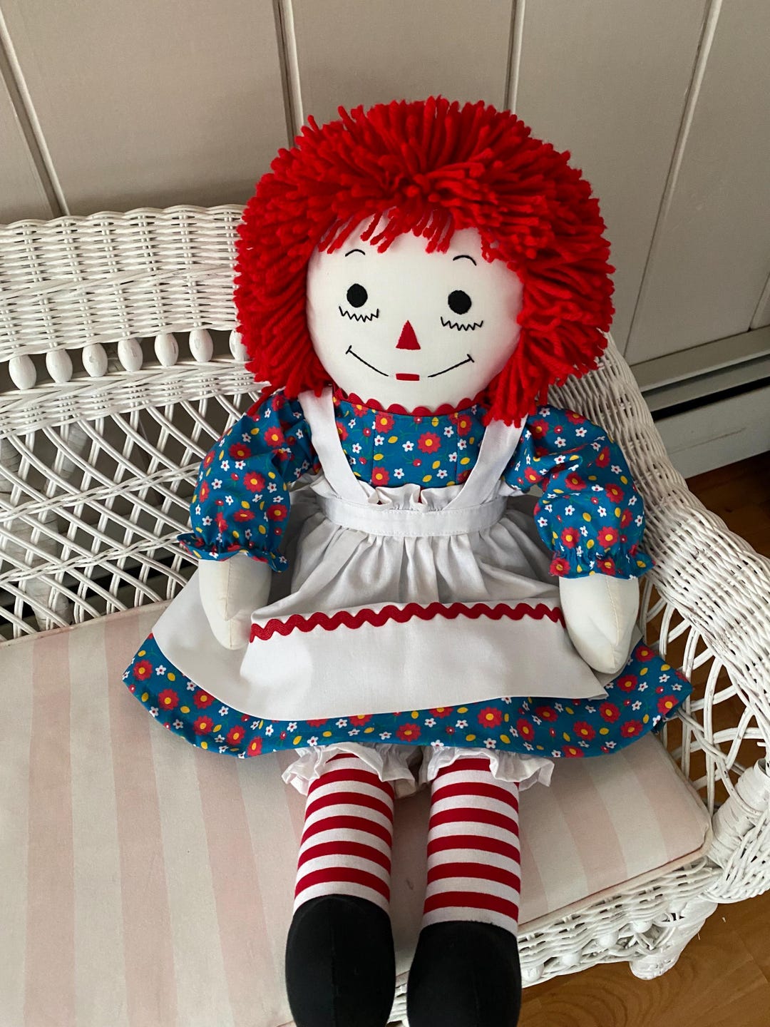 25 Inch Lucy K Ragdoll Traditional Raggedy Ann Handmade Personalized ...