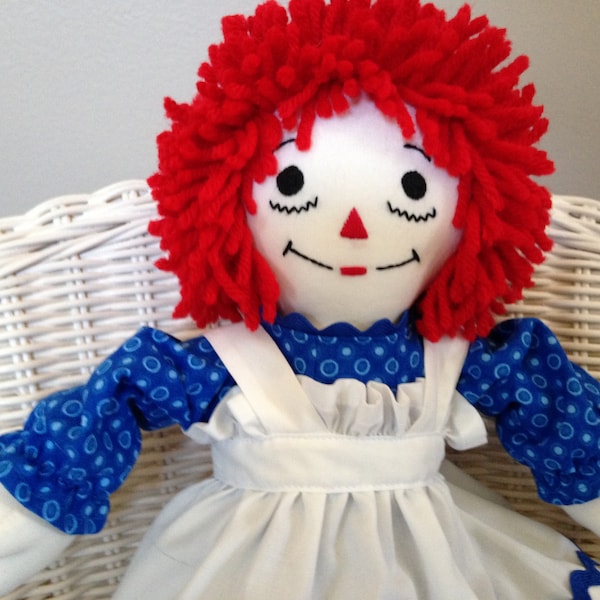 Raggedy Doll - Etsy