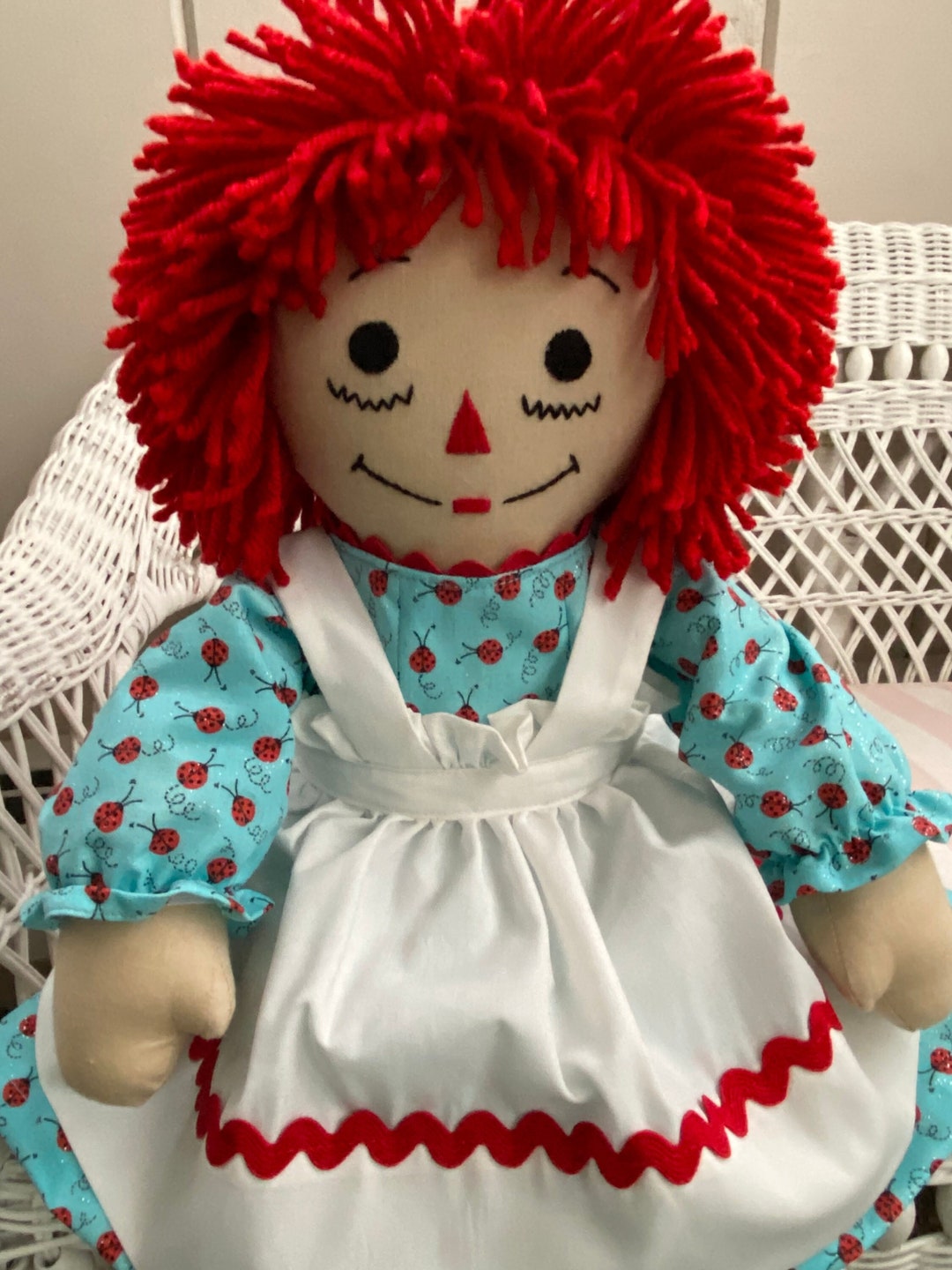 Tea Stain Color 20 Inch Biracial Traditional Raggedy Ann - Etsy