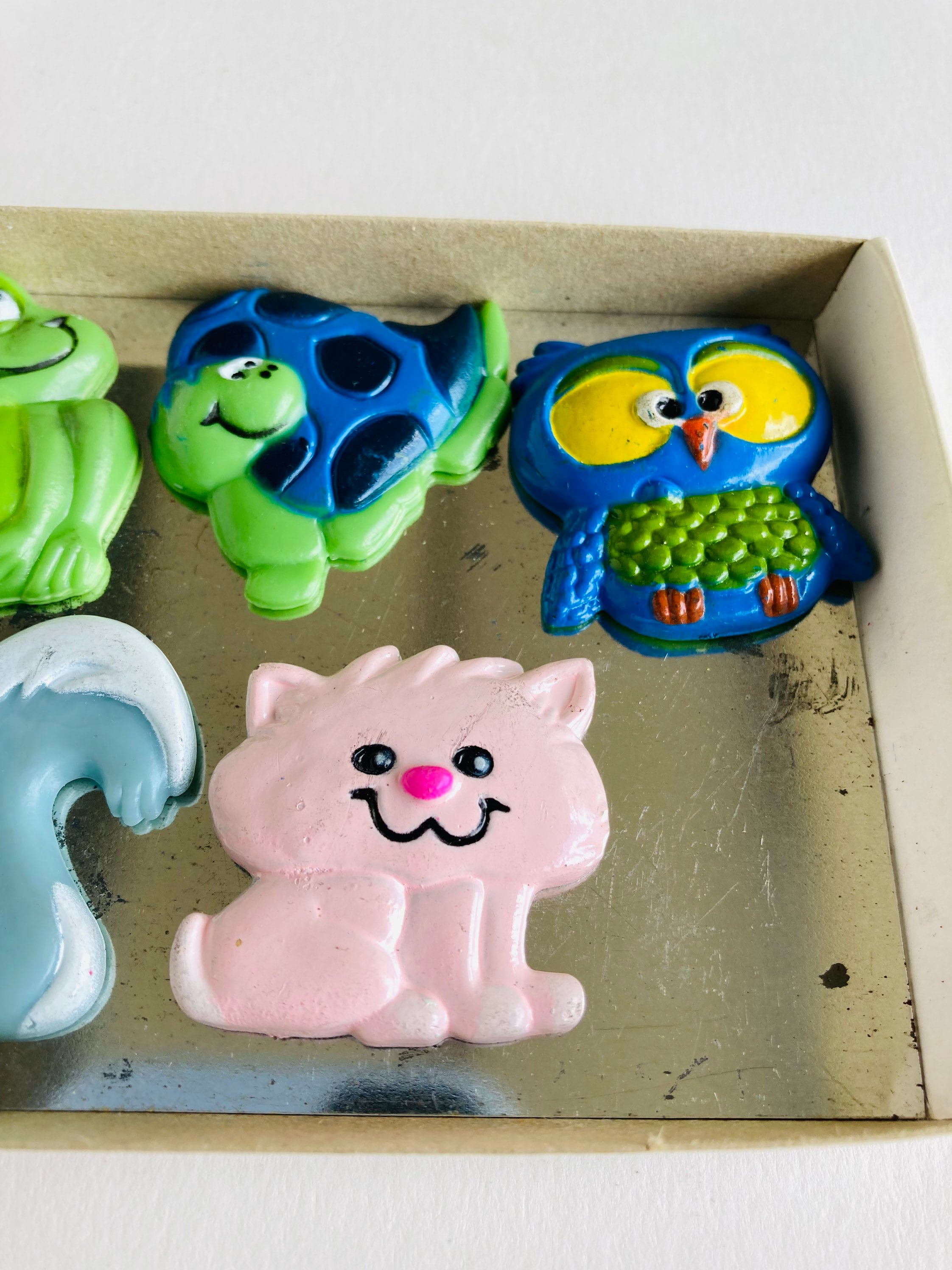 Cute Vintage 1980s Magnets / Animal Magnet Set - Etsy