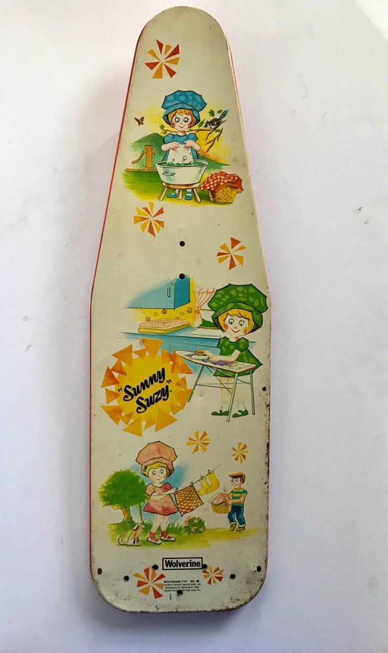 Adorable Vintage Sunny Suzy Play Ironing Board - Etsy