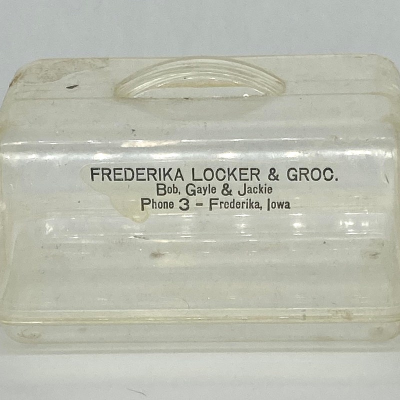 Red Butter Dish - Etsy