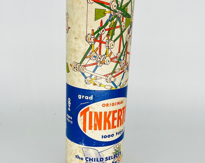 Vintage Tinker Toys - Etsy