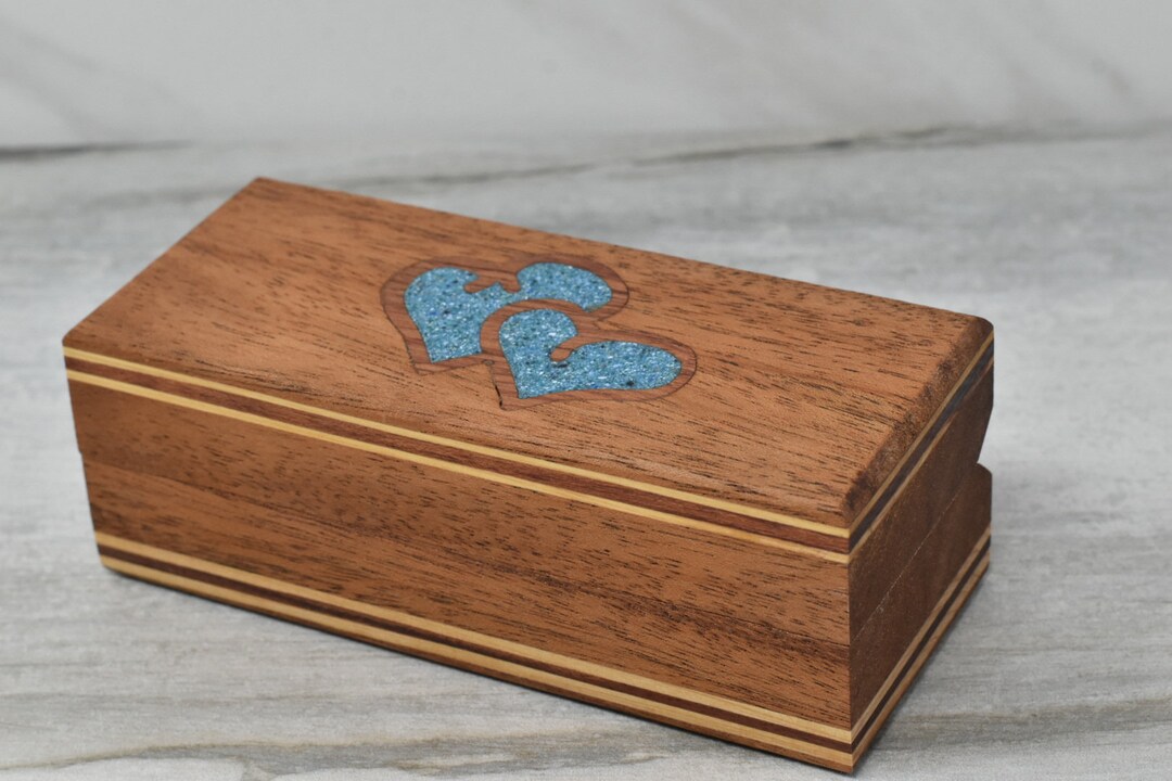 Handmade Heart Box | Wooden Jewelry Box | Wooden Keepsake Box | Box ...