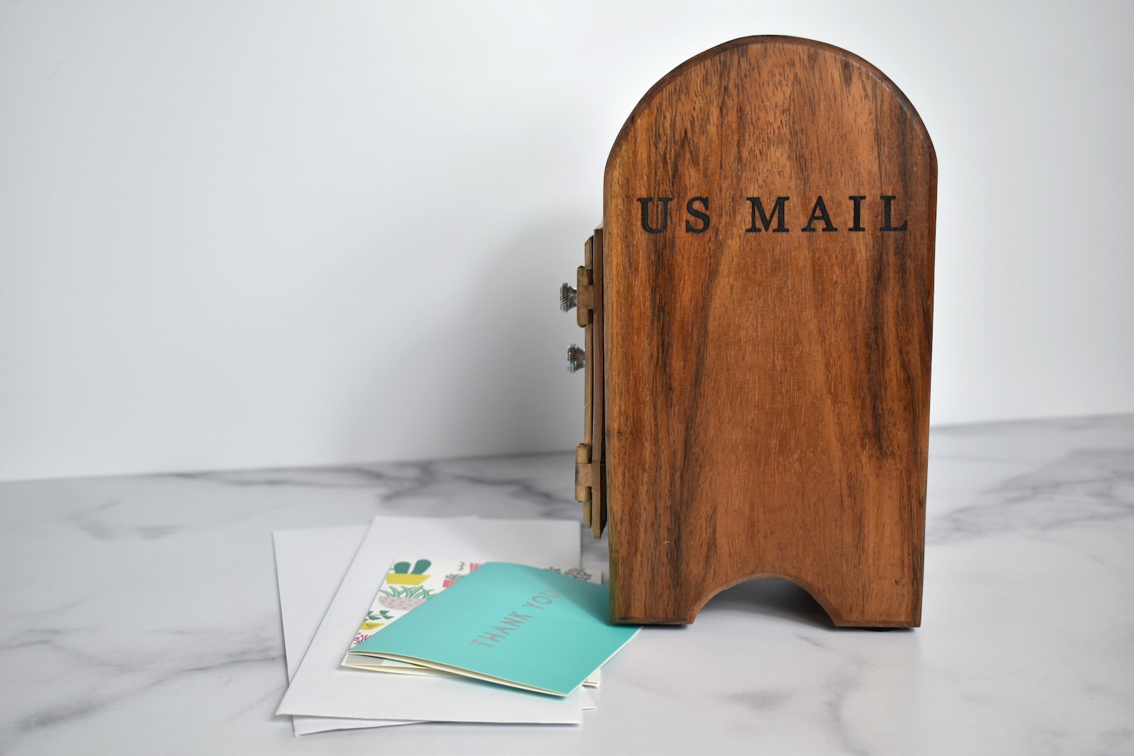 Handmade Walnut Mailbox Bank: Adult Piggy Bank, Office Decor - Etsy