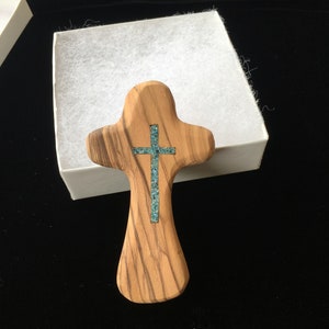 Handmade Comfort Cross (olive Wood) | Comfort for Christian | Prayer ...