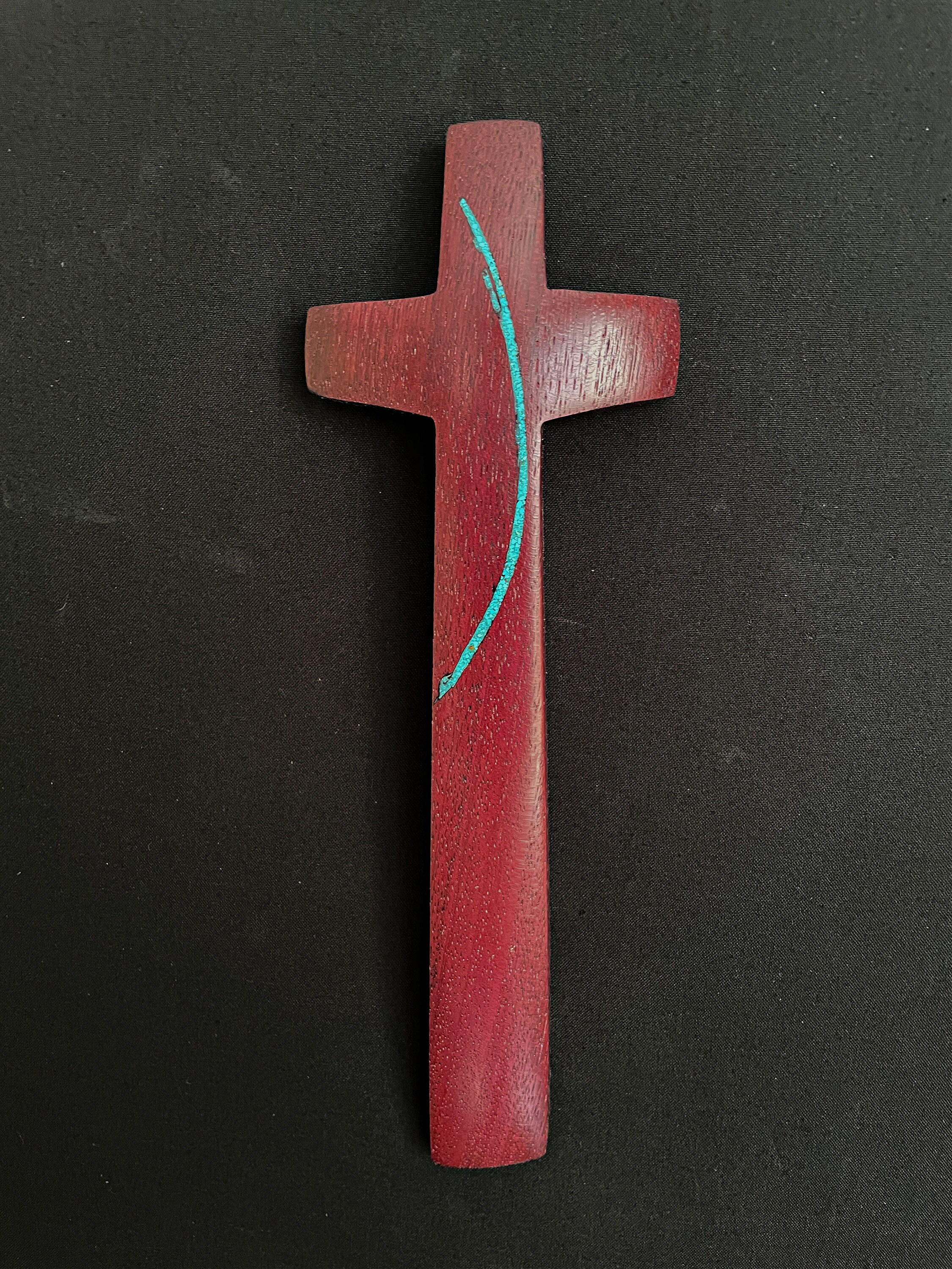 10 " High X 3" Wide Purple Heart Wall Cross - Etsy