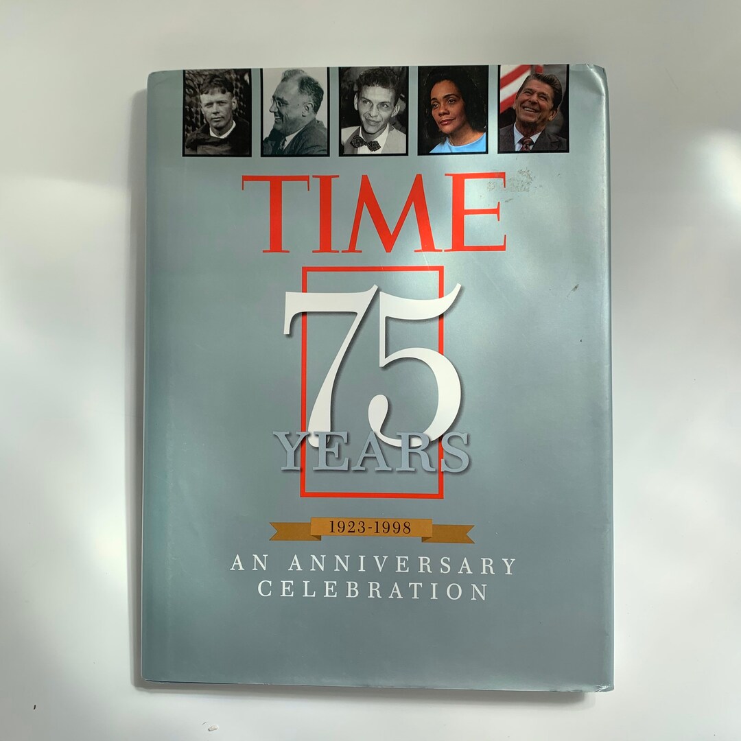 Time 75 Years 1923-1998 an Anniversary Celebration - Etsy