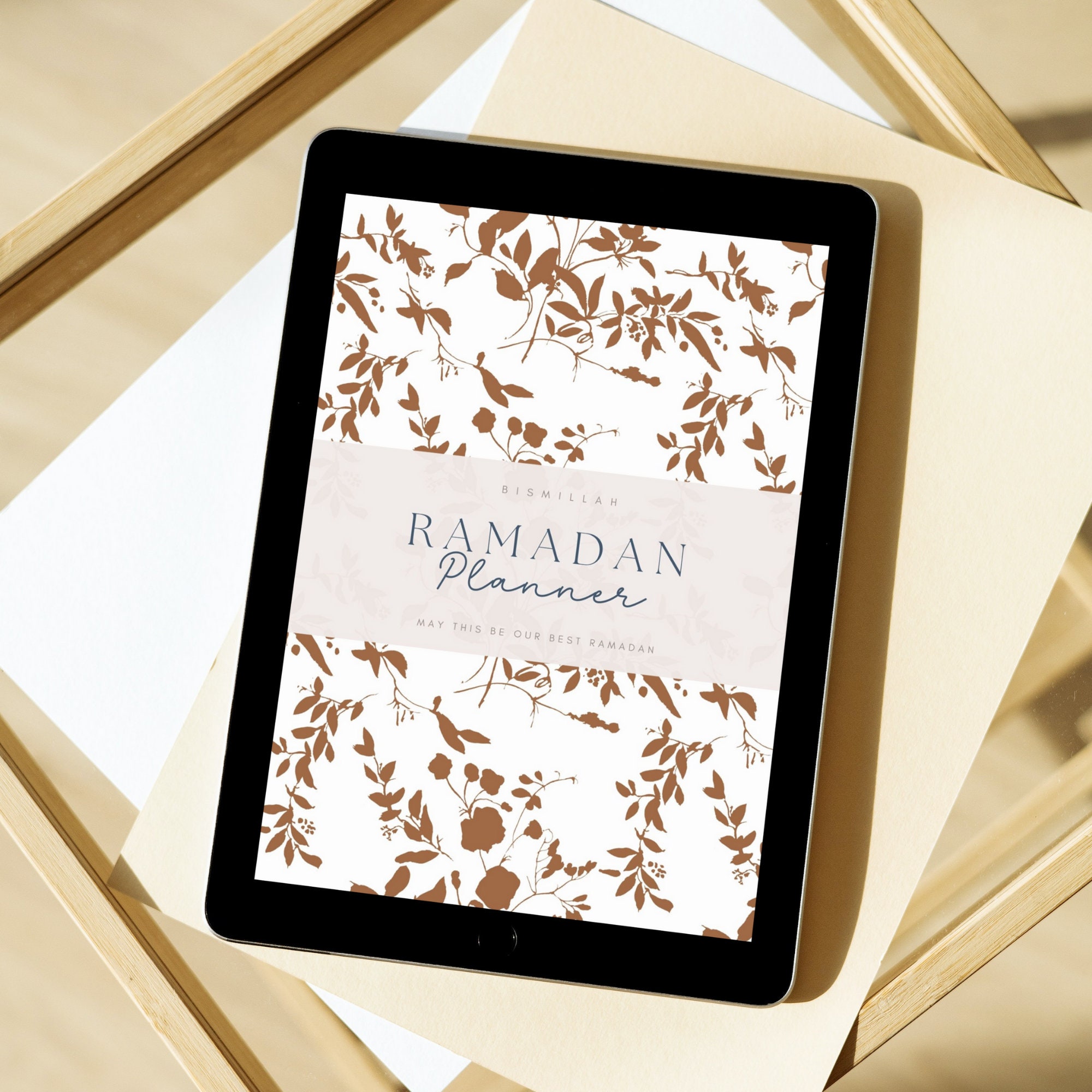 Ramadan Planner Simple Design Printable and Digital Surah Quran ...