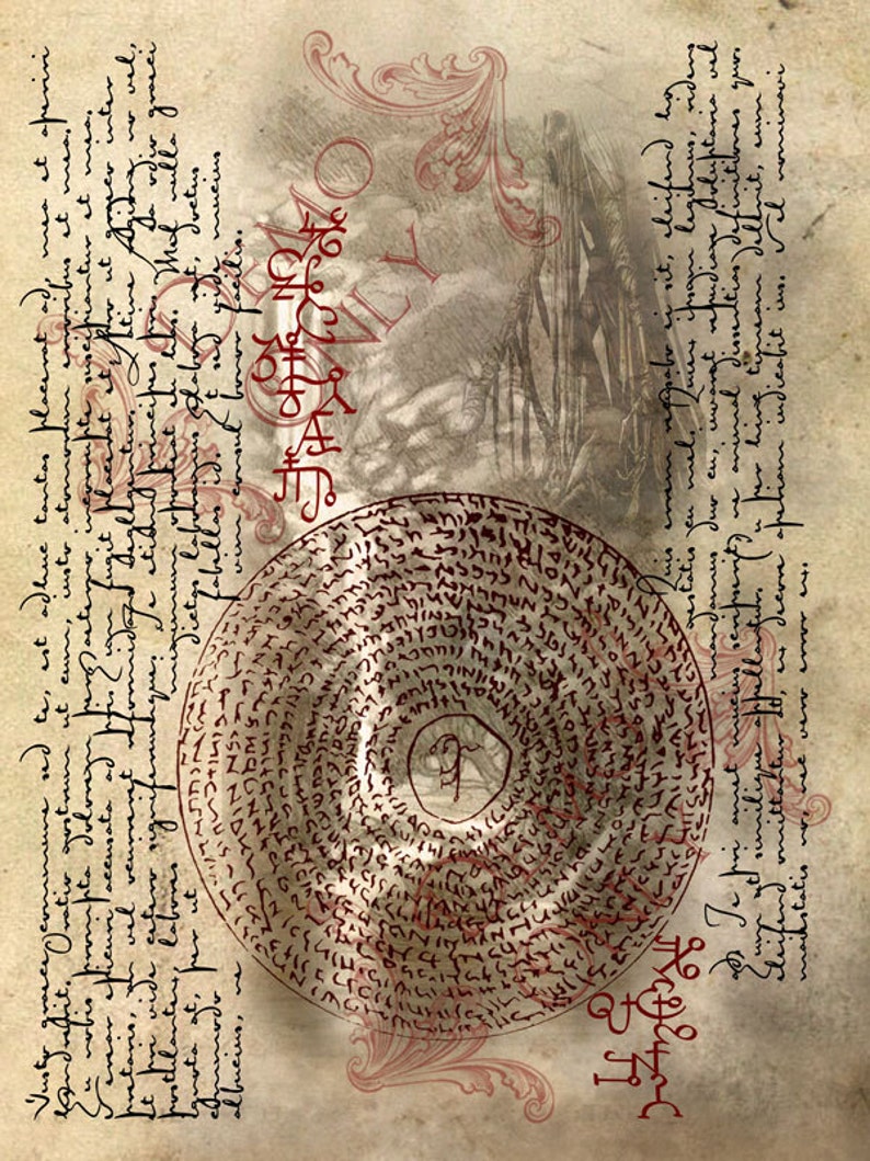 The Cackling Cauldron BOS ~ Left Handed Magic Set of 4 - Etsy