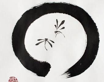 Enso Fish Painting Original Not a Print | Etsy