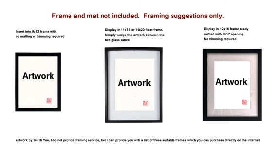 A Farewell Poem by Li Bai original Chinese calligraphy | Etsy