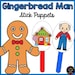 The Gingerbread Man - Puppets| Fairy Tales| Gingerbread Activities - Etsy