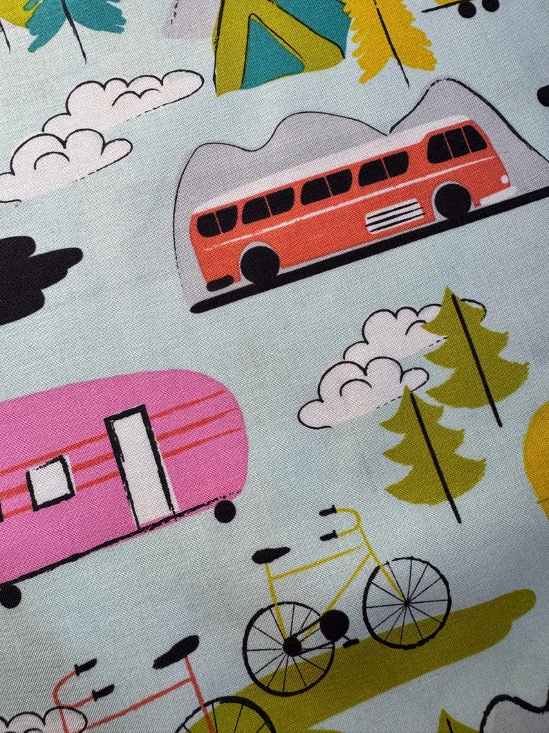 Blend Fabrics | Camp Site Fabric | 100% Cotton Quilting Fabric | by the ...