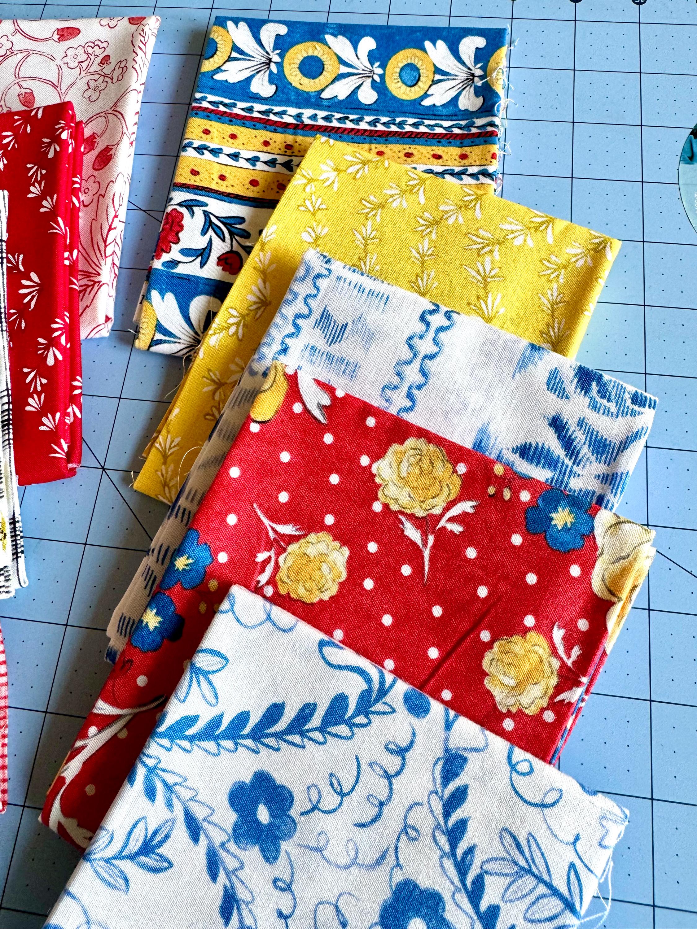 Molly Hatch Fabric Fat Quarter Set - BLEND FABRICS - French Hen - Tea ...