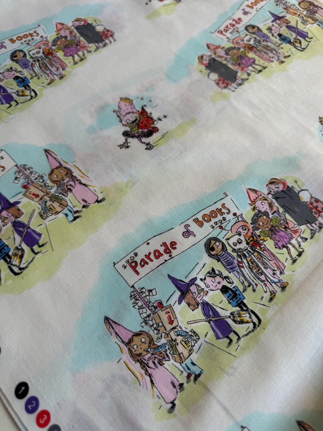 Heather Ross - Crafty Chloe - Parade of Books -100% Cotton Quilting ...