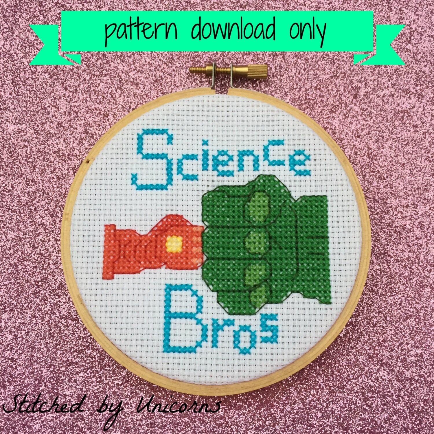Science Bros Mini Counted Cross Stitch Pattern Inspired by Marvel Iron ...