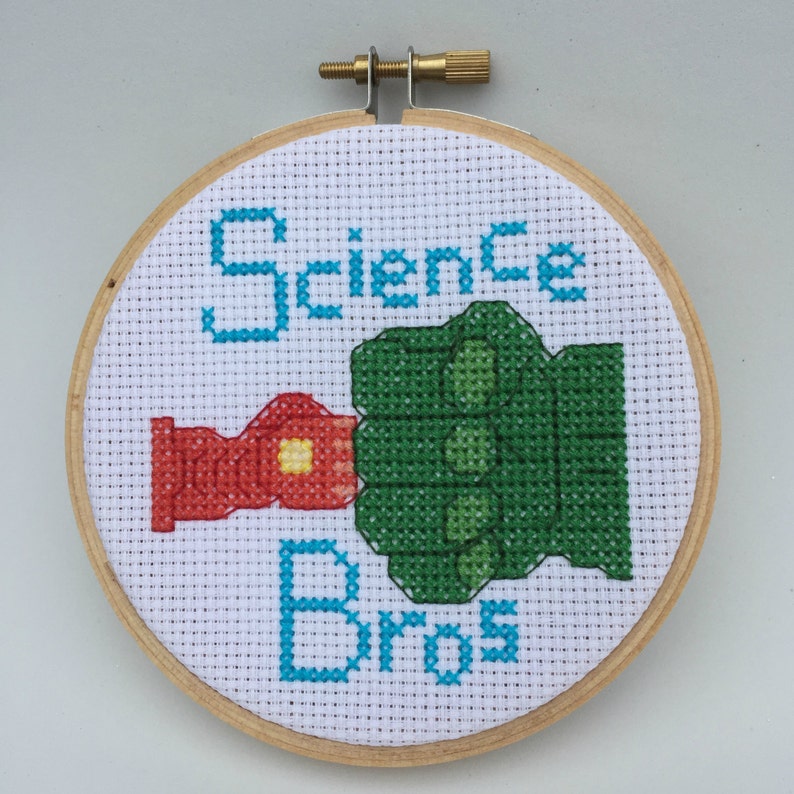 Science Bros Mini Counted Cross Stitch Pattern Inspired by Marvel Iron ...