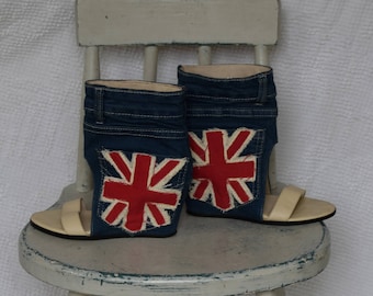 Union Jack Shoes - Etsy