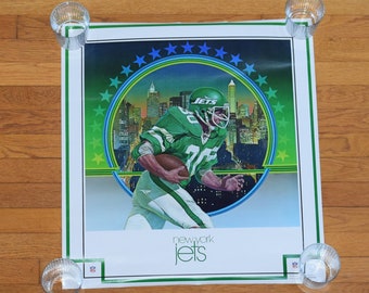 New York Jets Poster Vintage - Etsy